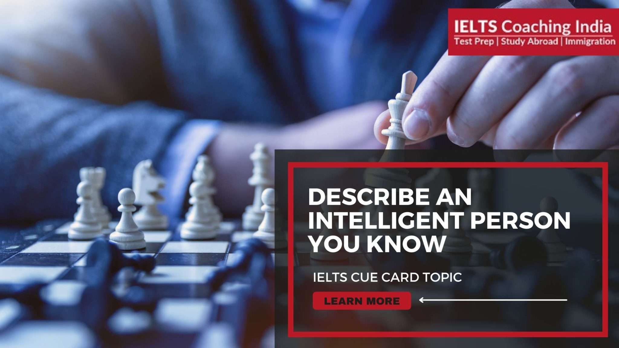Describe an Intelligent Person You Know | IELTS Cure Card Topic