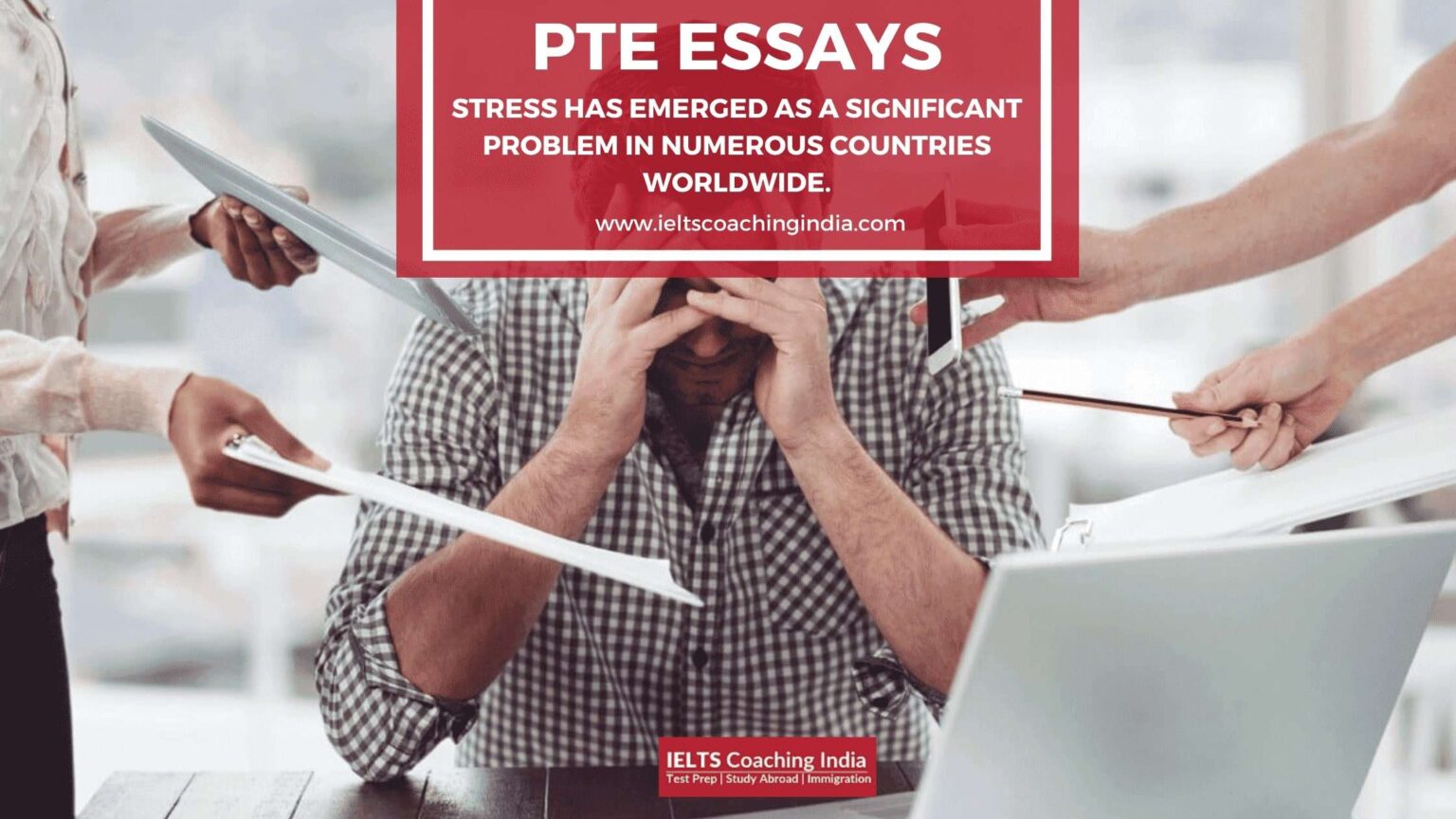 Stress has emerged as a significant problem | PTE Essay