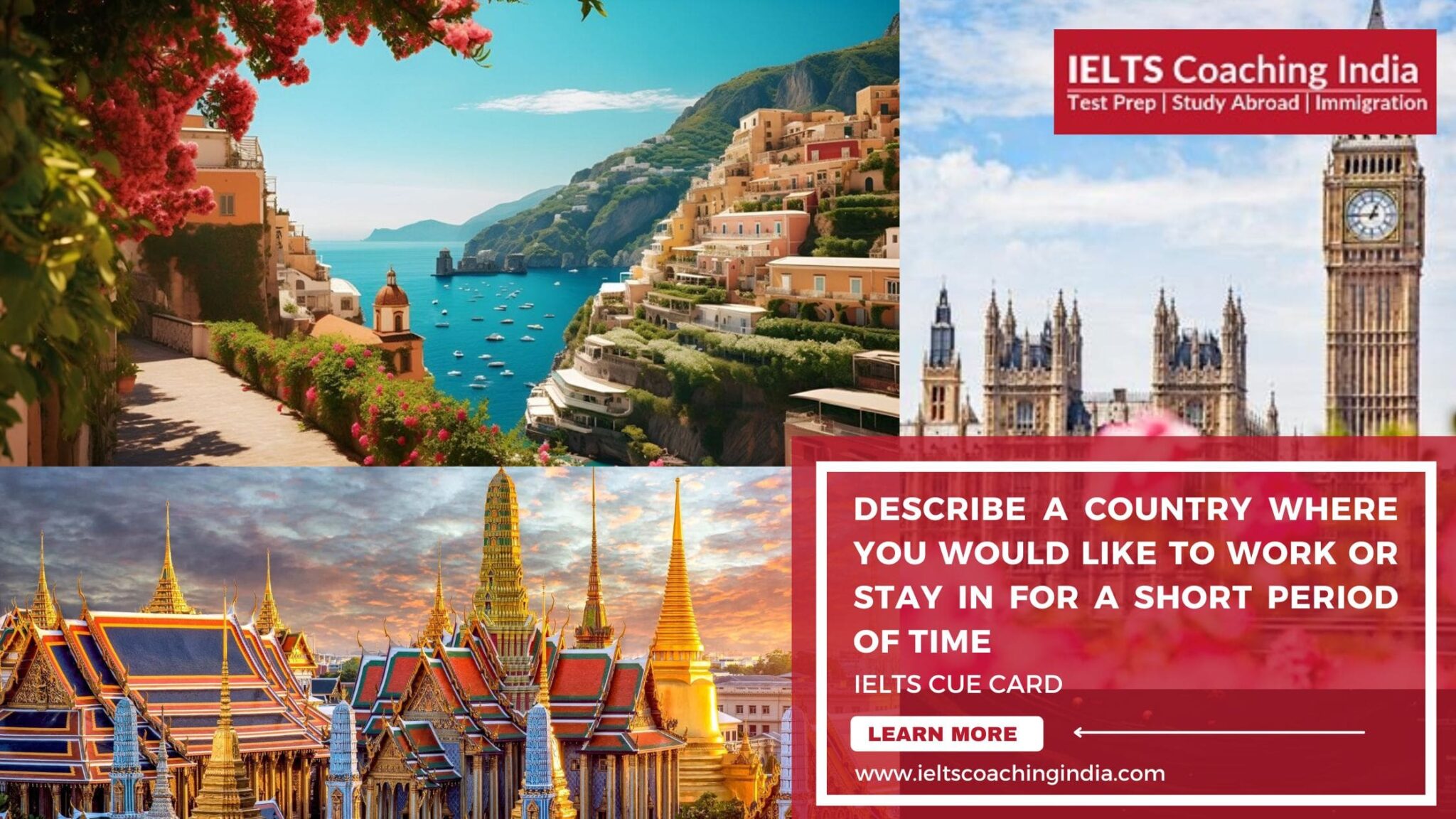 Describe A Country Where You Would Like To Work Or Stay In For A Short ...